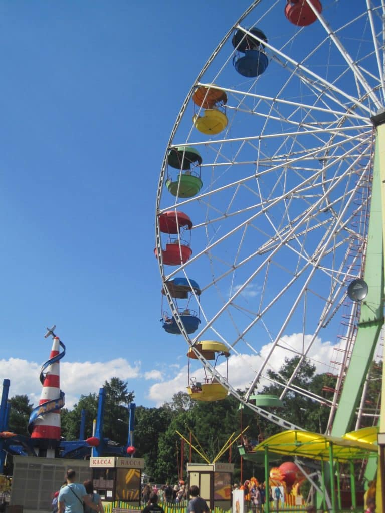 Sokolniki Park in Moscow