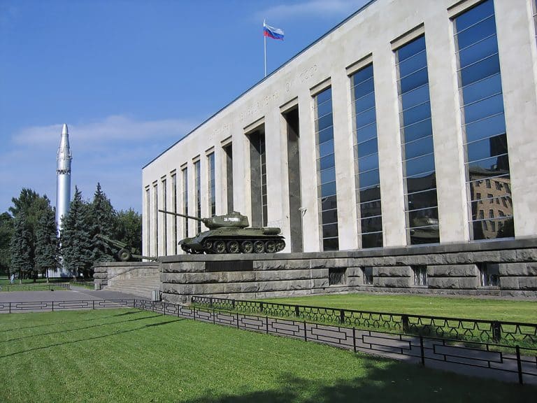 Central Armed Forces Museum in Moscow